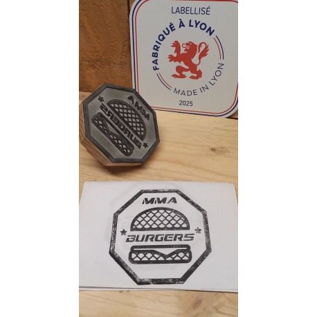 Tampon encre grande taille de votre logo